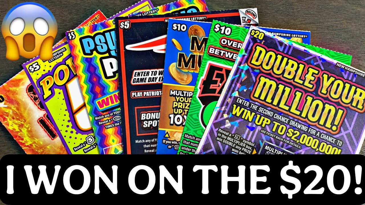 I WON ON THE $20 TICKET! THESE ARE NEAT LOOKING LOTTERY TICKETS! NEW ...