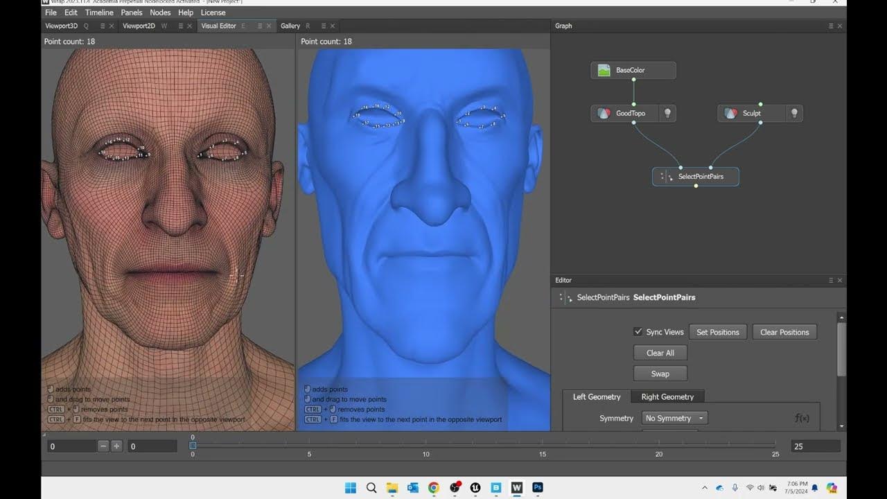 How to Use Metahuman Textures and UVs in Your Models using Metahuman and R3DS Wrap | Tutorial ...