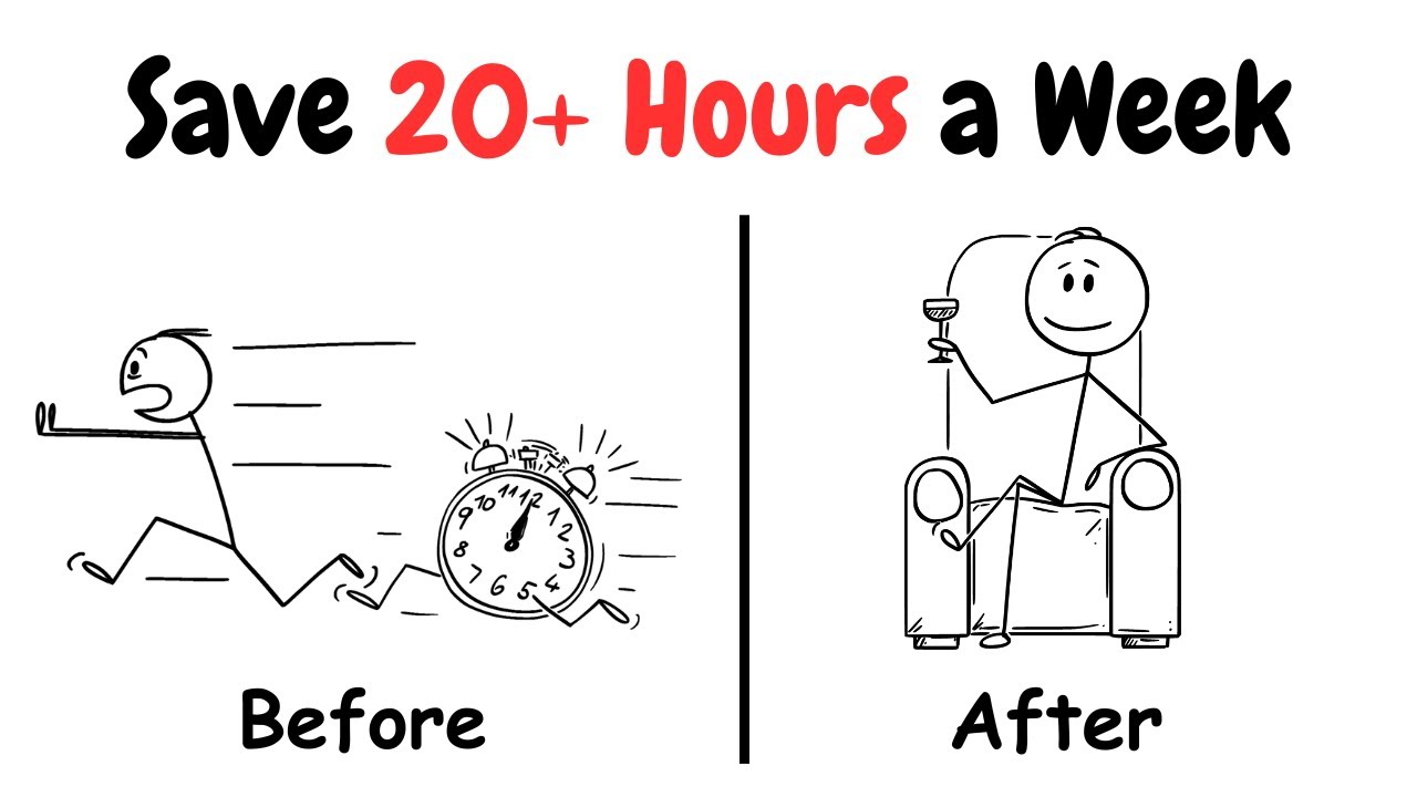 4 ONE-MINUTE Habits That Save 20+ Hours a Week - Time Management For ...