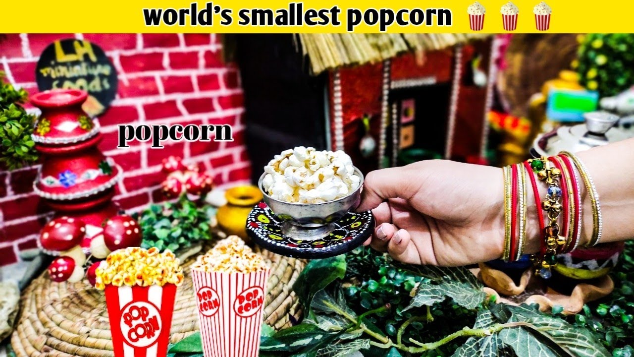 popcorn | miniature popcorn | popcorn time | easy popcorn | miniature ...