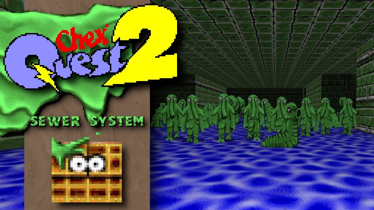 Sewer Level - Chex Quest 2 - YouTube