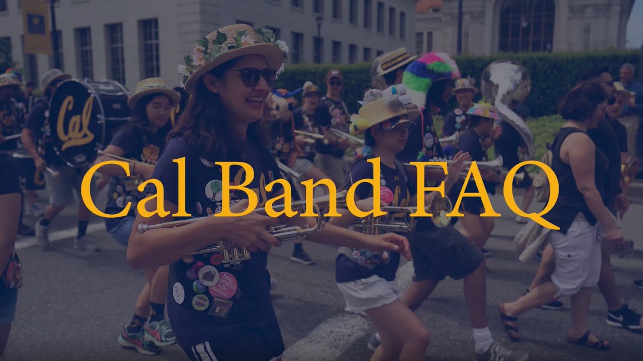 Cal Band FAQ - YouTube