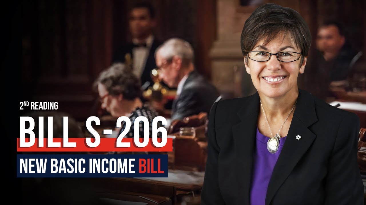 Senator Kim Pate Presents New Basic Income Bill S-206 - YouTube