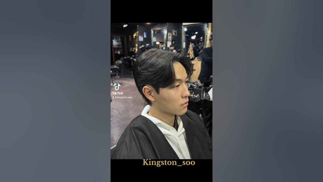 연말 분위기에는 세미리프컷🔥세미리프 세미리프컷 리프스타일 리프컷 리프컷스타일 가르마스타일 남자머리스타일 남자장발