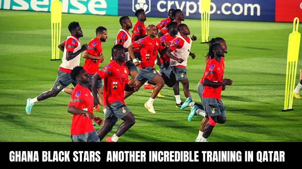 Black Stars Holds Another Incredible Training Session In Qatar Ahead Of ...