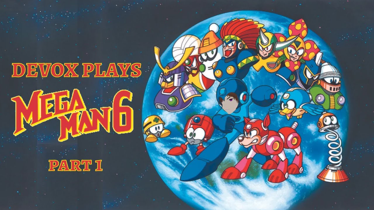 Mr. X's Malicious Robots 【Mega Man Legacy Collection】 Mega Man 6 Part 1 ...