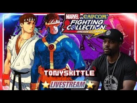 LIVE ㊗️ MARVEL VS CAPCOM FIGHTING COLLECTION - [Let's play our favorite ...