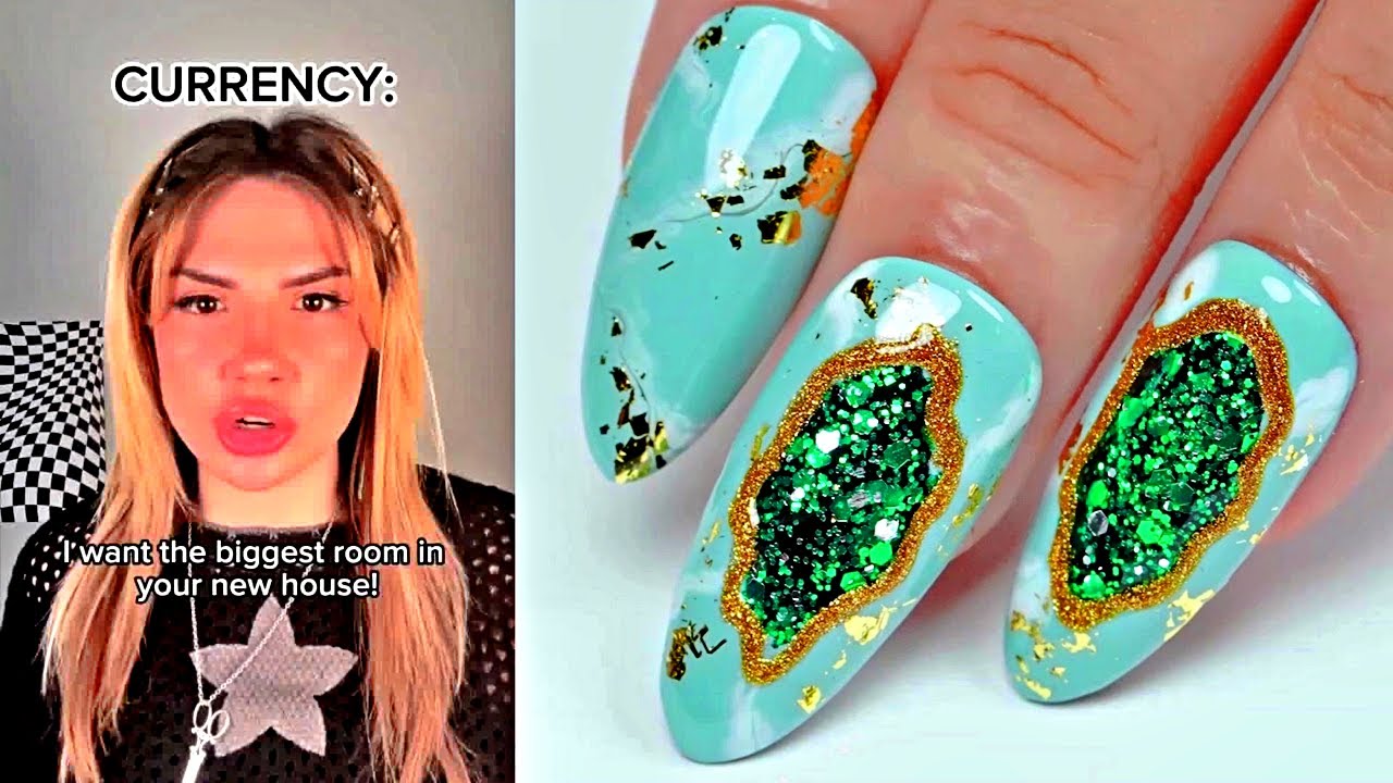 NAIL ART STORYTIME TIKTOK 2024 ☔ Regal Nails @Bailey Spinn || POVs ...