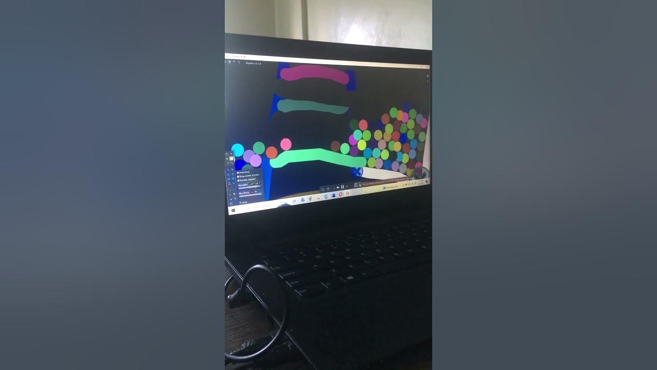 ALGODOO TUTORIAL: How To Use Gravity And Air Friction: Made By me Nathan - YouTube