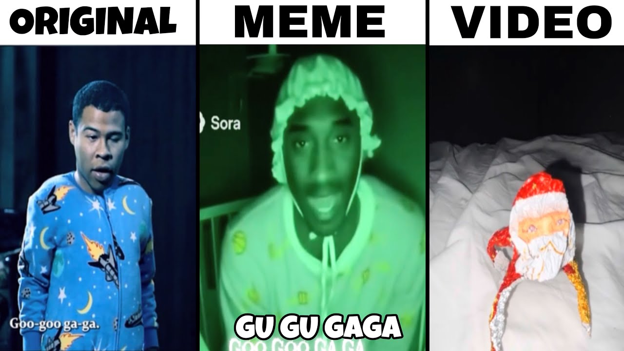 GO GO GAGA original Vs Meme Vs Video - YouTube