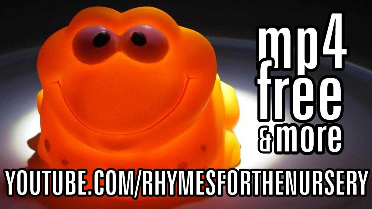 Frog Family Nursery Rhymes little red frog bum show - YouTube