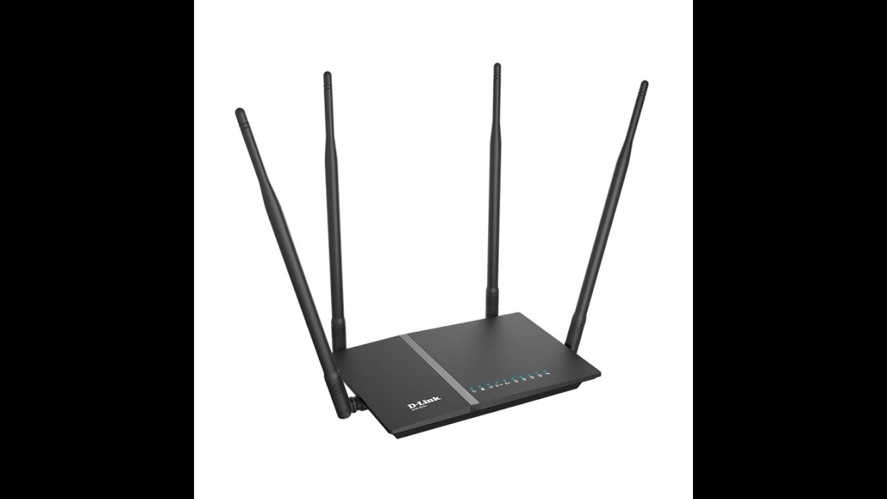 D-Link Router DIR-825 - YouTube
