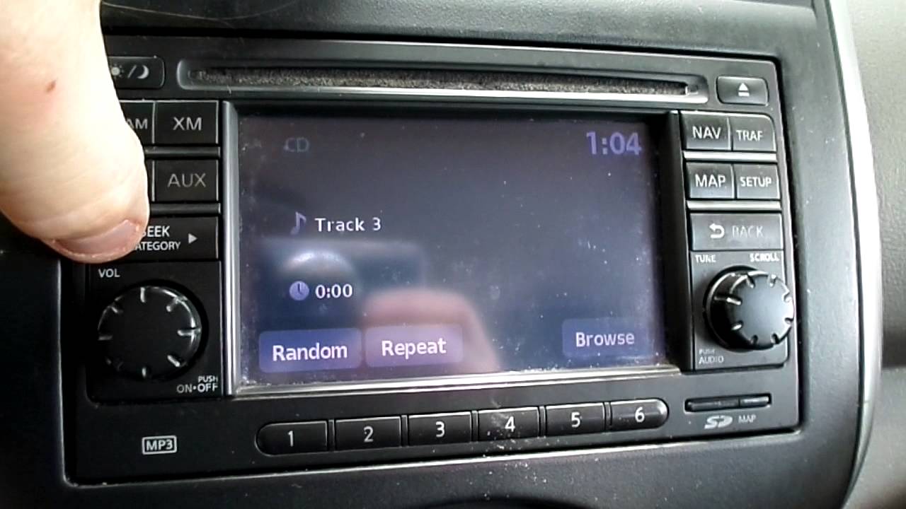 150536 2012 NISSAN VERSA RADIO NAVIGATION HEAD UNIT - YouTube
