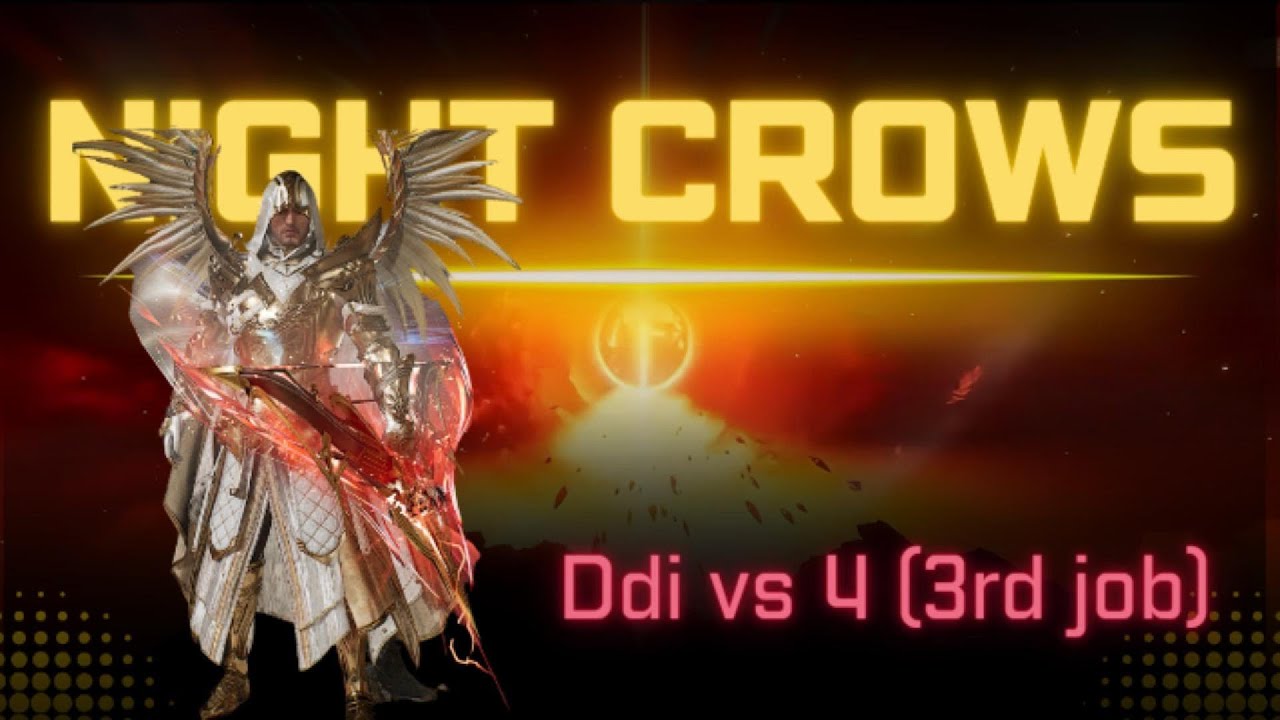 Ddi 1 vs 4 (3rd job) | Night Crows - YouTube
