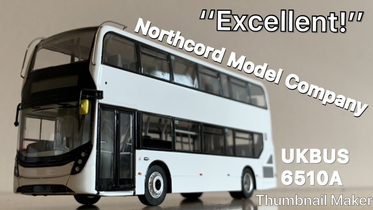 Northcord Model Company Dealer White Enviro400MMC (N6510A) Model Bus ...