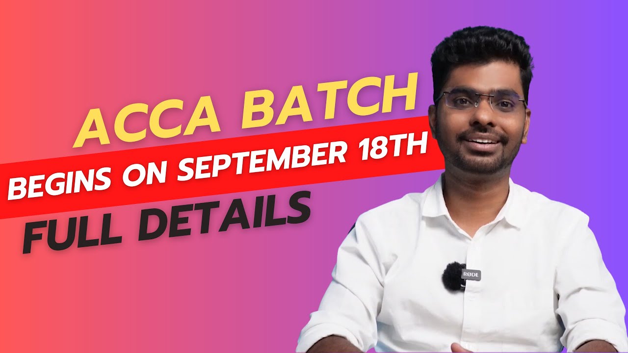 Arivupro ACCA Batch Begins on Sept 18th | Full Info & Exclusive Early ...
