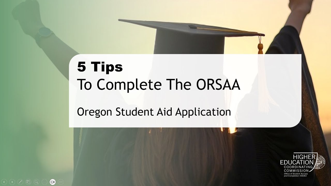 5 Tips To Complete The ORSAA (English) - YouTube