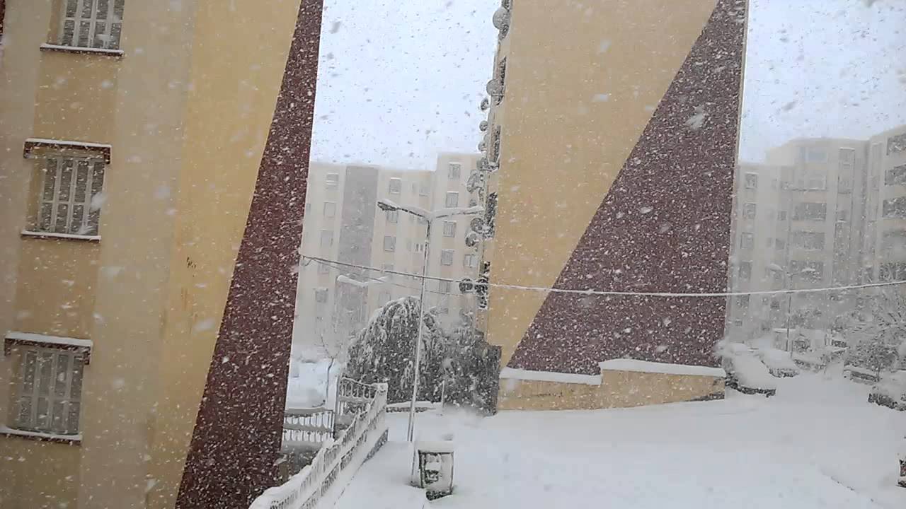 snow in setif algeria ( 5 ) - YouTube