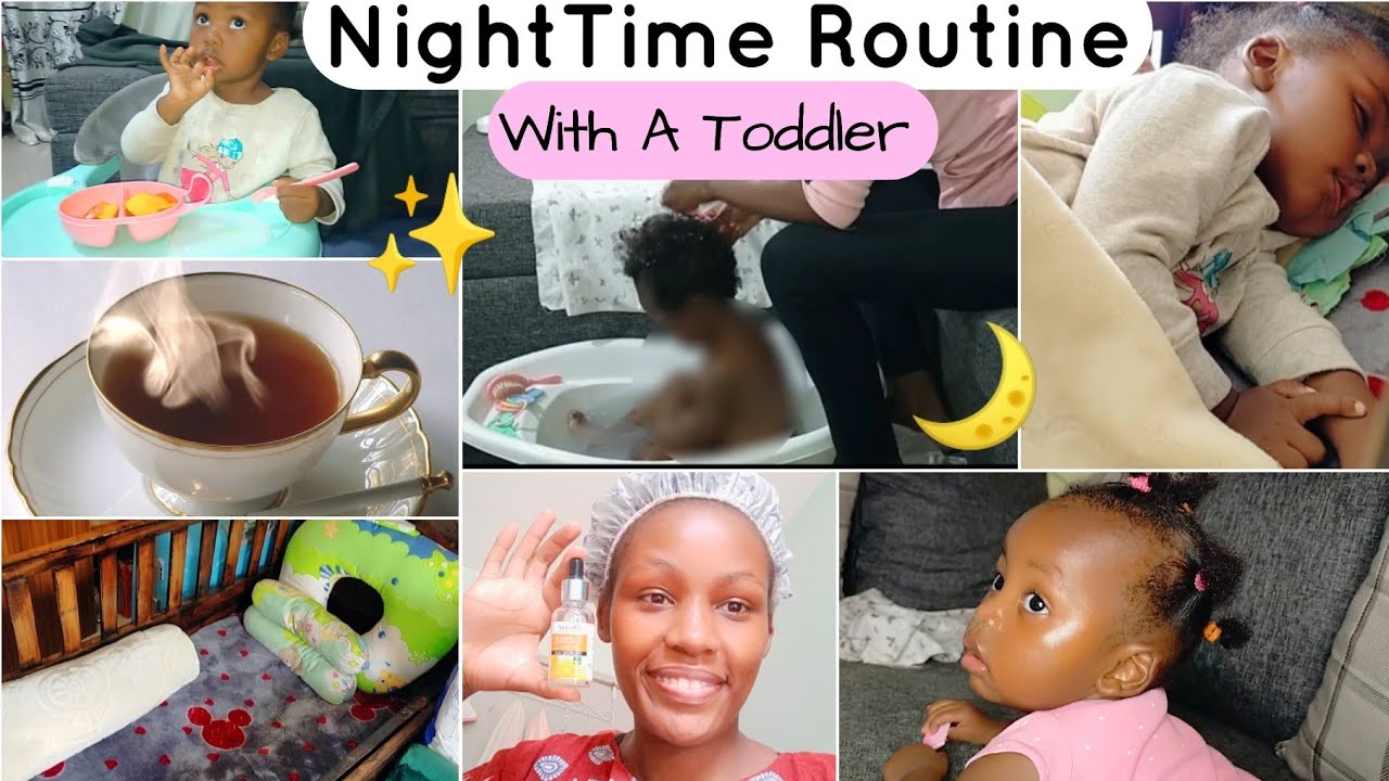 REALISTIC 🌙Night Time Routine With A Toddler Under 2 !!// baby bed time routine - YouTube