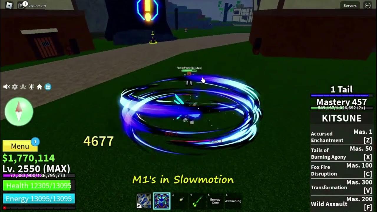 KITSUNE FRUIT MASTERY AND SHOWCASE | BLOX FRUITS ROBLOX - YouTube