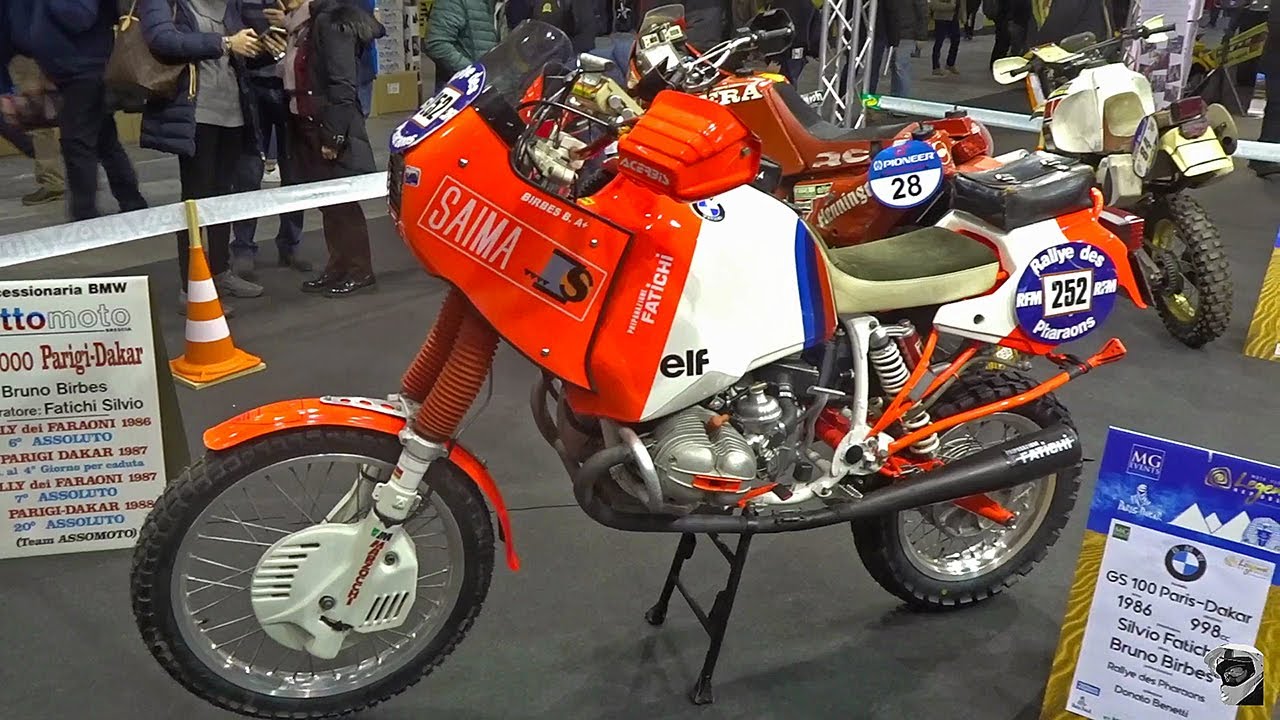 Paris-Dakar Rally Motorcycles from 20th Century - YouTube
