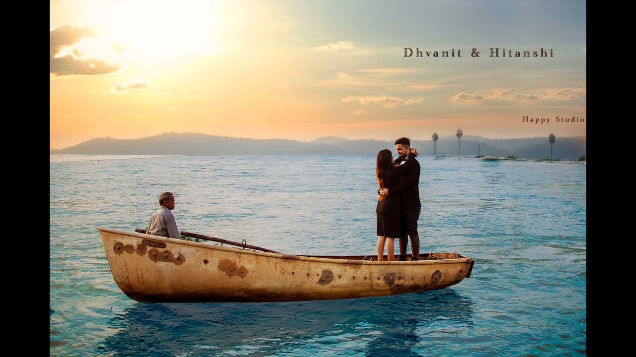 BEST PRE WEDDING SHOOT | DHVANIT & HITANSHI | HAPPY STUDIO | - YouTube