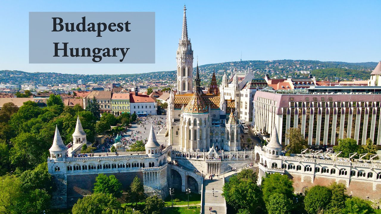 Budapest, Hungary - beautiful drone view (4K) - YouTube