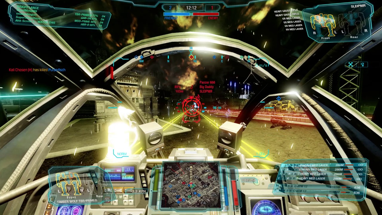 MWO Timberwolf Trickery with a side of ATMs - YouTube