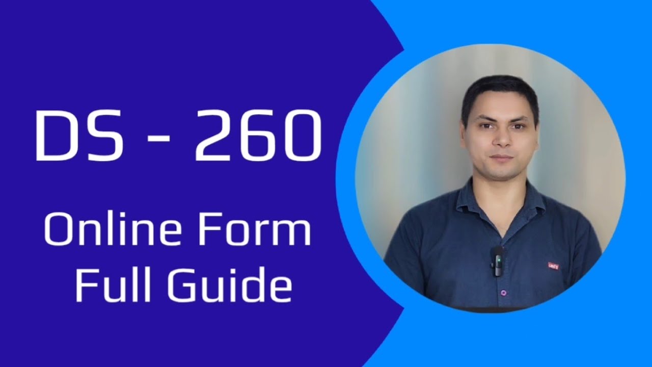 DS 260 Online Form Self Fill Full Guide | Step by Step DS 260 Immigrant ...
