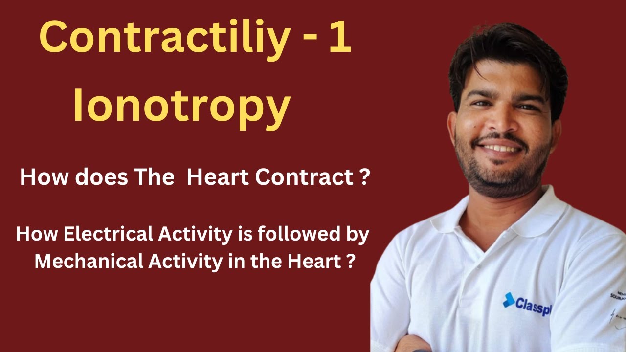 Contractility 1| Ionotropy | How Heart Contract | How Electrical ...