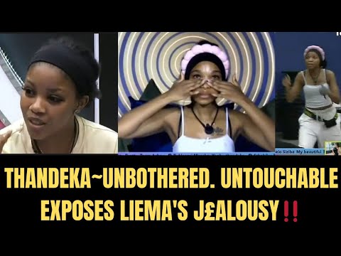 Thandeka VS The Girls😱 Unbothered, Untouchable! Diary Session EXP0SES ...