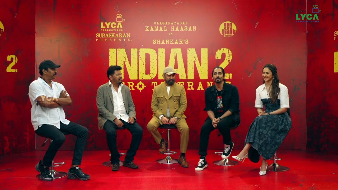 Indian 2 Team Interview | Kamal Haasan | Shankar | Siddharth | Rakul ...