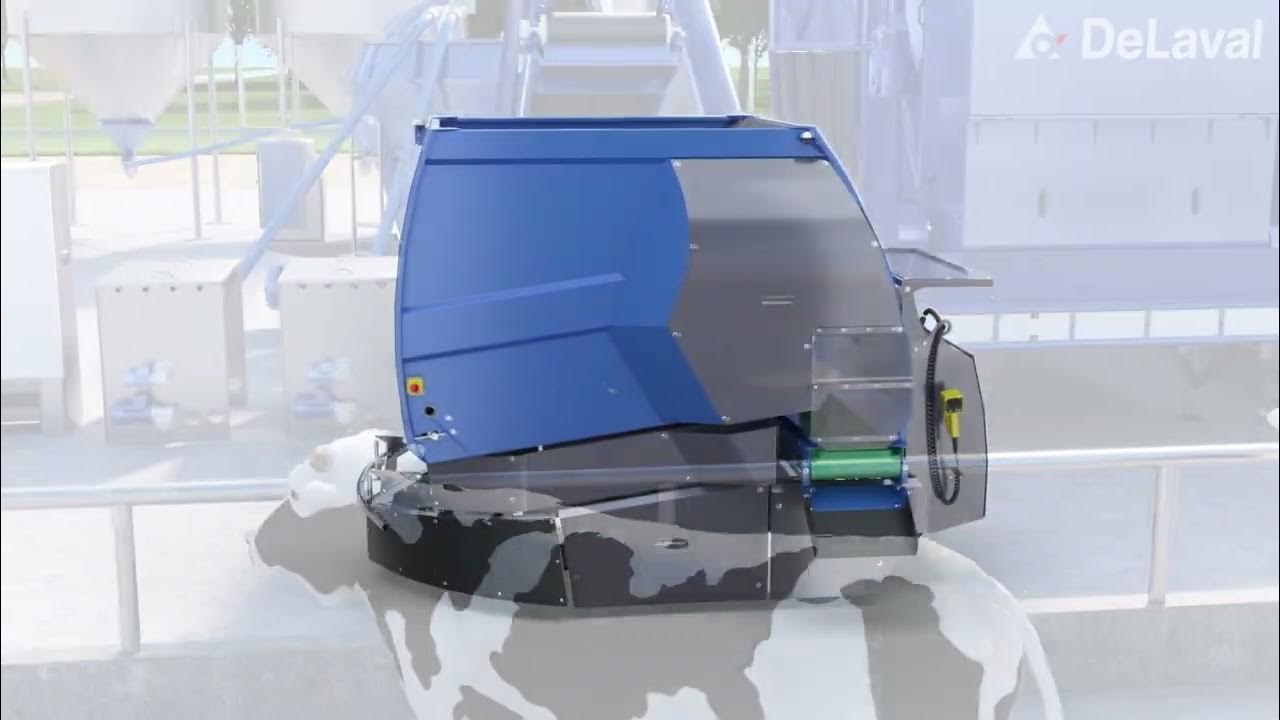 DeLaval Optimat™ plus OptiWagon™ - YouTube