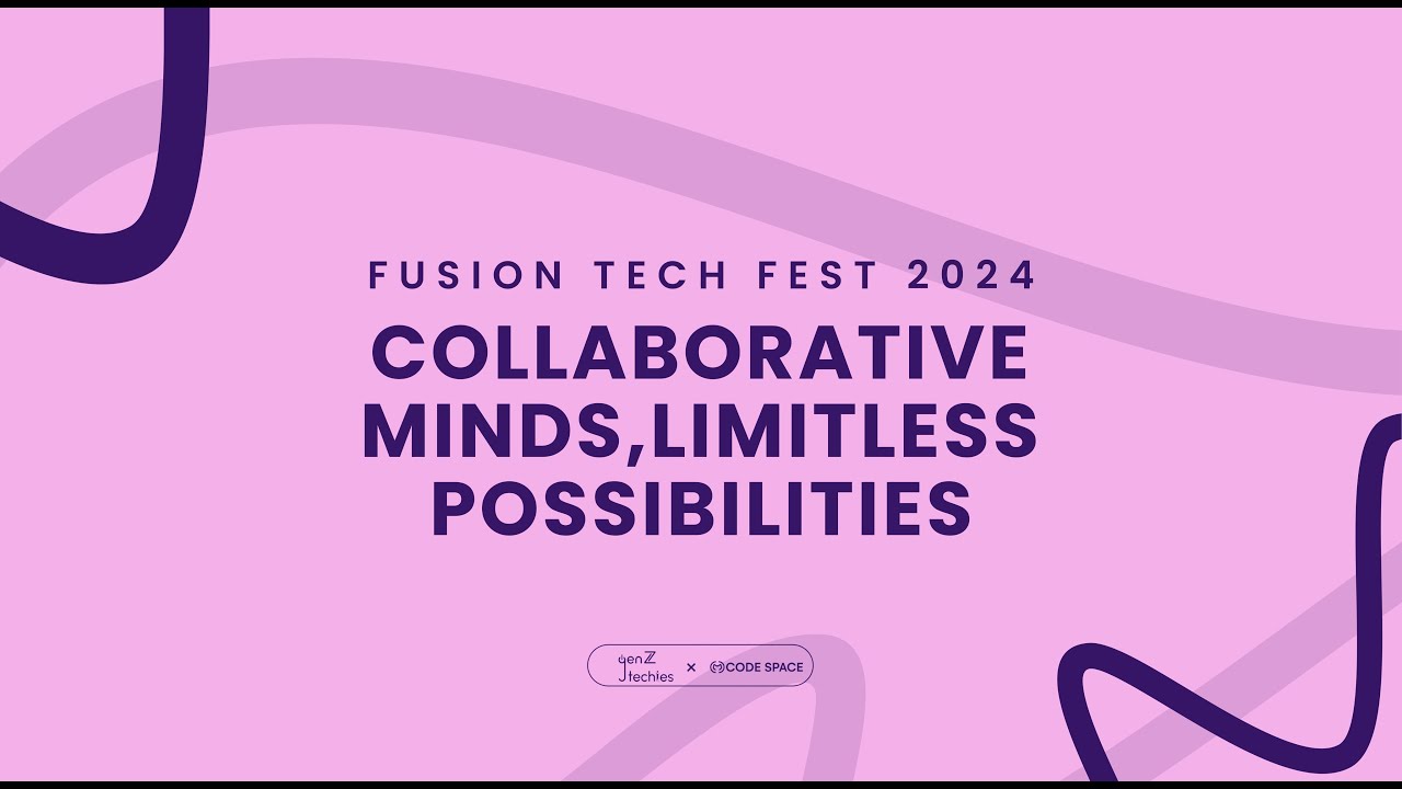 Fusion Tech Fest Conference 2024 - Livestream #FusionTechFest2024 - YouTube