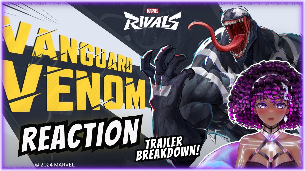 Venom Looks COOL! | Marvel Rivals Venom Official Trailer Reaction - YouTube