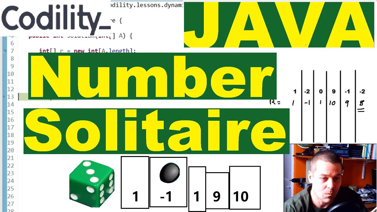Codility Numbersolitaire Java Solution Youtube