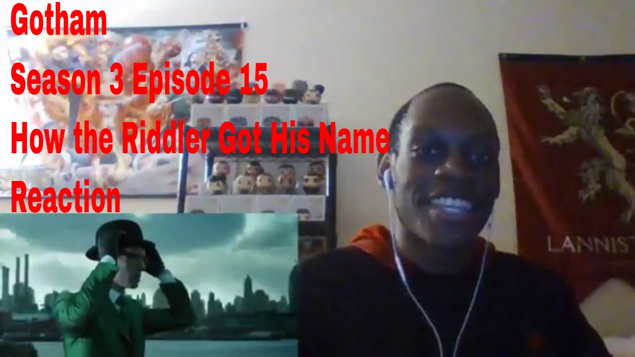 Gotham Season 3 Episode 15 How the Riddler Got His Name Reaction - YouTube