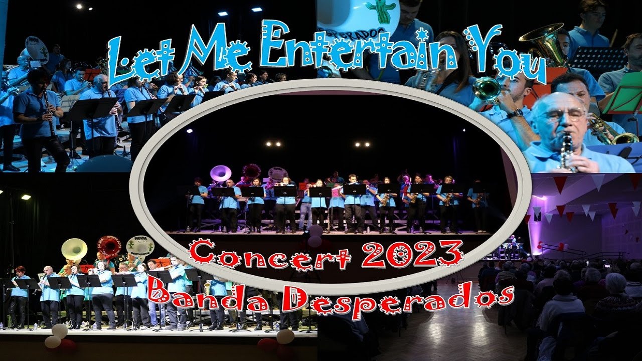 Banda Desperados - Let Me Entertain You - Concert 2023 - YouTube
