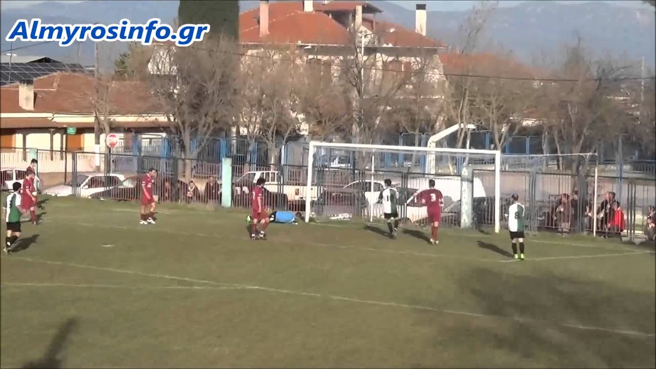 Δήμητρα Ευξεινούπολης - Άθλος Αλμυρού 2-0 - YouTube
