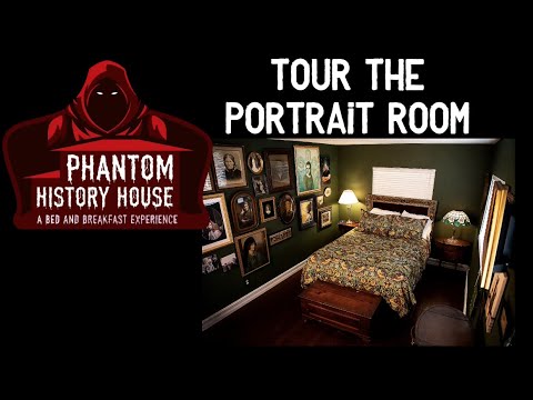 Phantom History House: Tour of the Portrait Room with Steve Blanchard ...