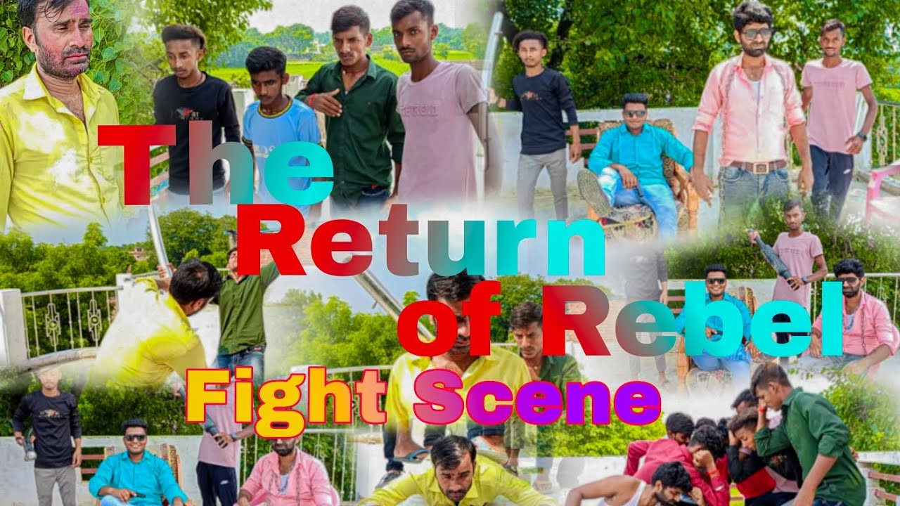 The Return of Rebel Movie Fight Scene Prabhas - YouTube
