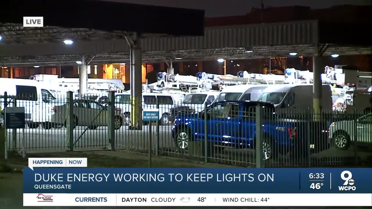 Duke Energy working to keep lights on - YouTube