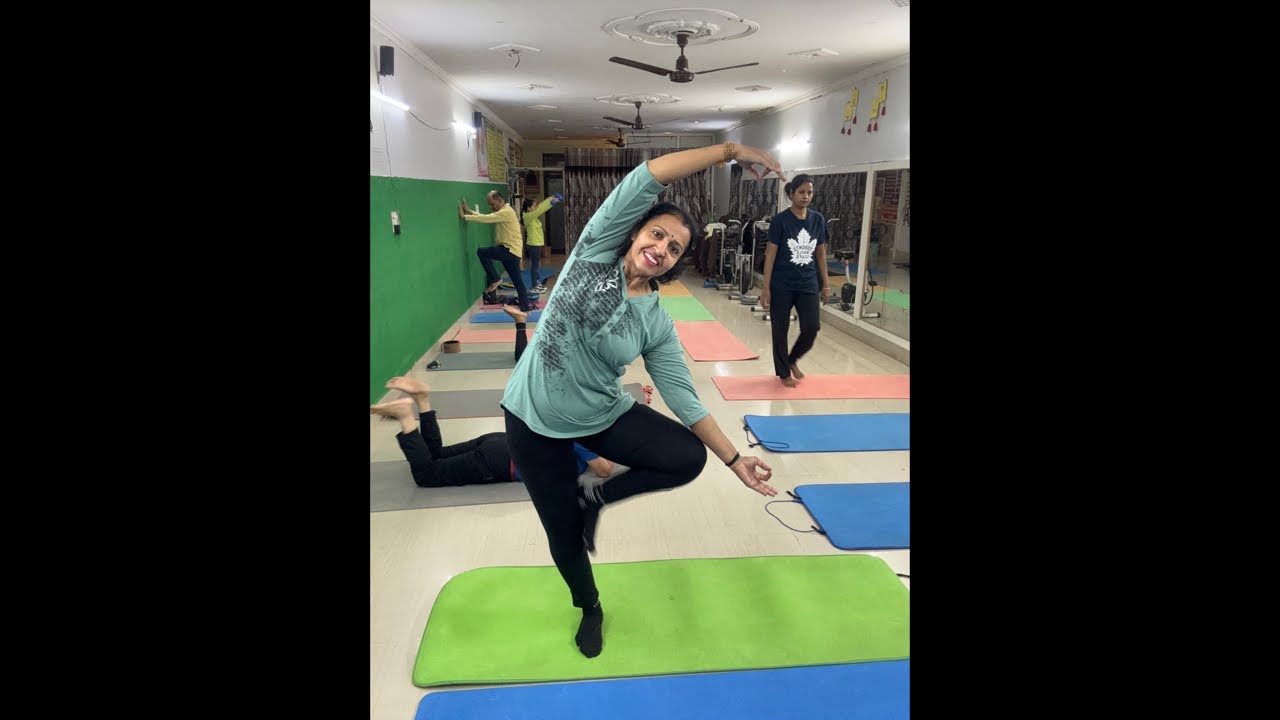 Yoga session with Dr. Sandhya - YouTube