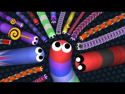 NUMBER 1 WITHOUT TOUCHING MY OWN BODY | EPIC SLITHERIO GAMEPLAY // SLITHER.IO