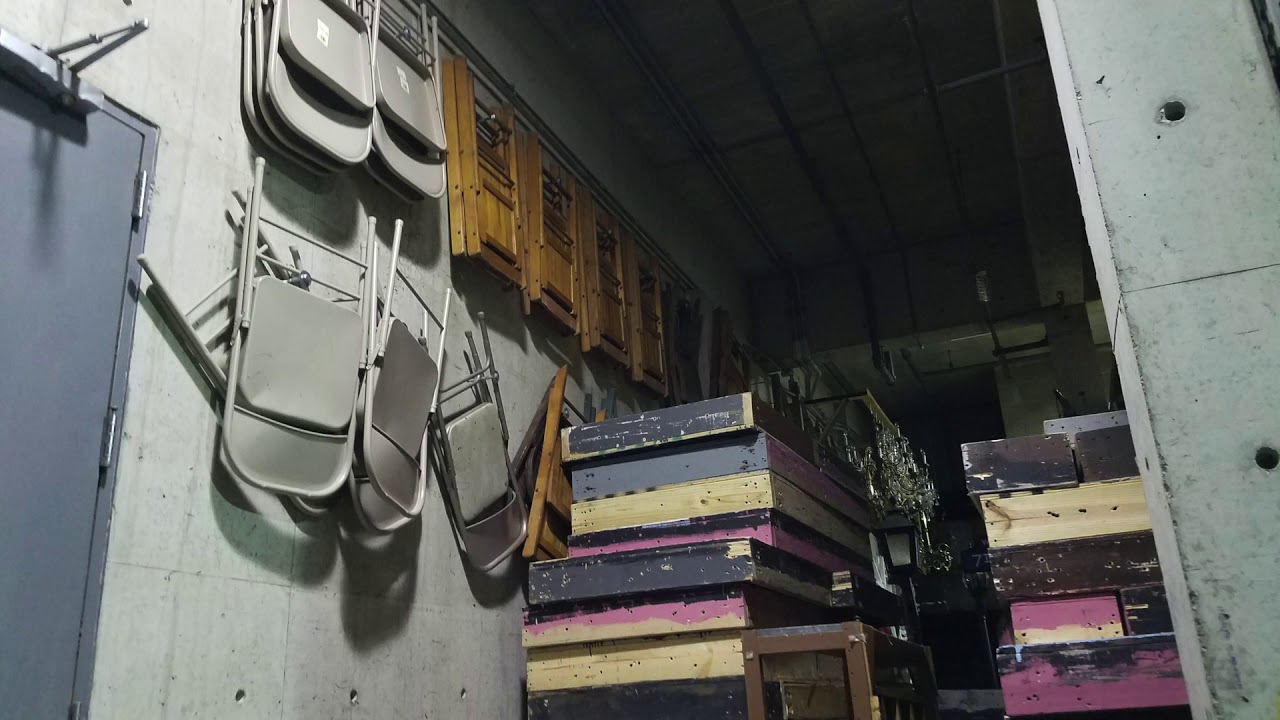 FW Civic Backstage Tour Basement - YouTube