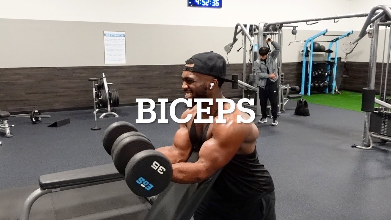 Full Bicep Workout | Gym Vlog 3 - YouTube
