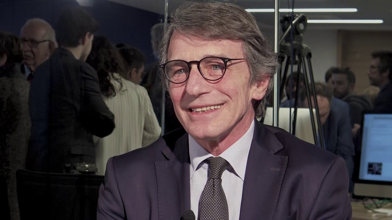 Intervista al presidente del Parlamento europeo David Sassoli - YouTube