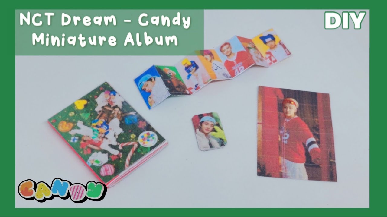 NCT Dream - Candy miniature Album DIY 🎄🍭 - YouTube
