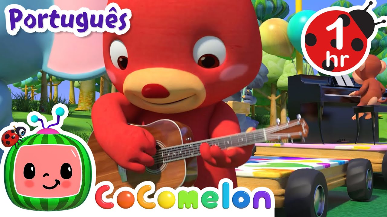 Canção dos instrumentos musicais | CoComelon | Músicas Infantis e ...