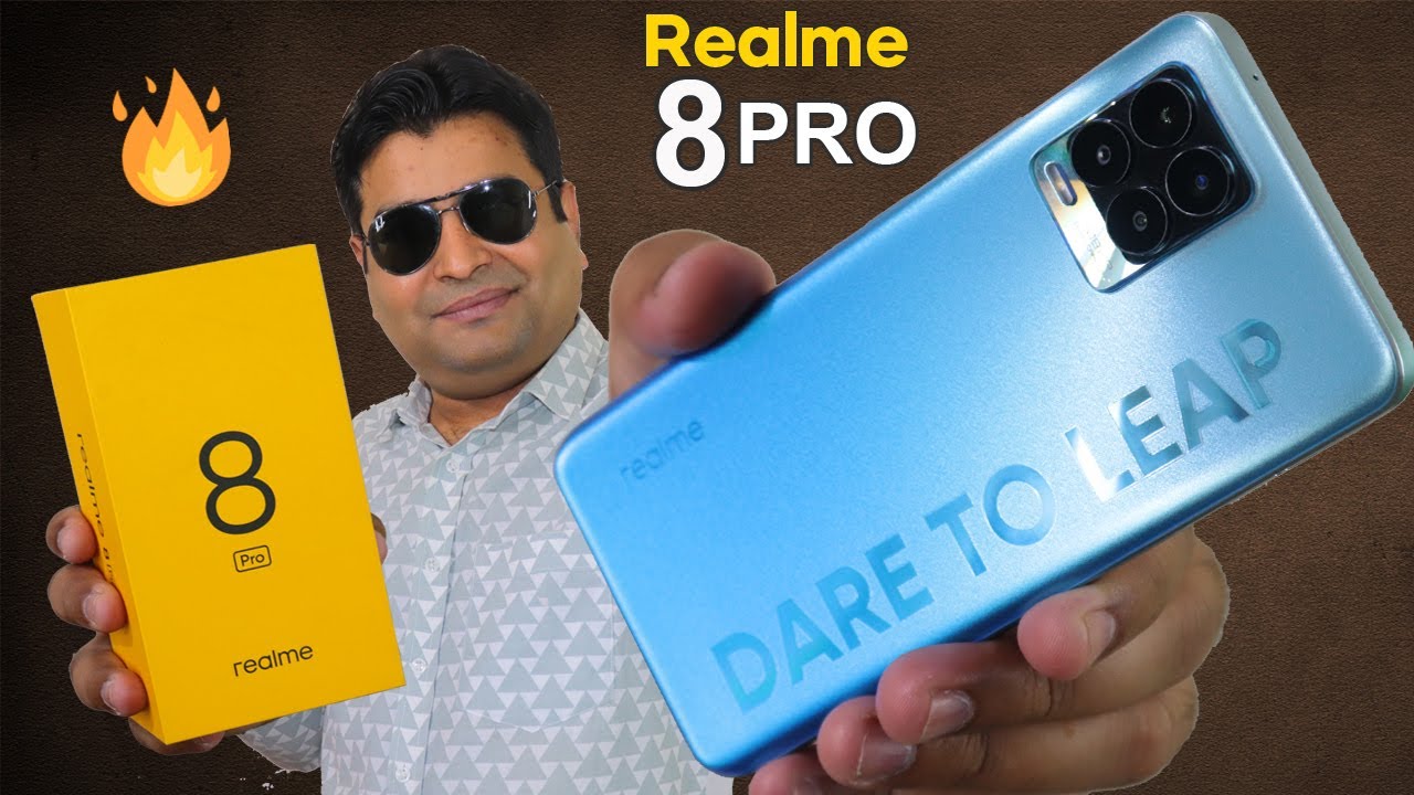 Realme 8 Pro Unboxing And First Impressions - 108MP Camera - 50W ...